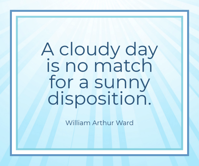 Sunny Disposition